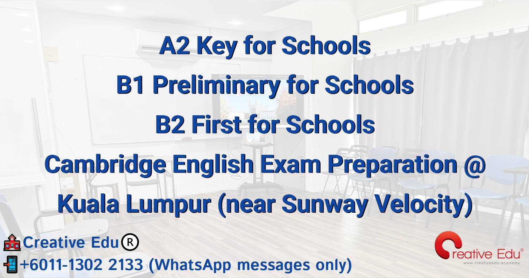 Intensive and Immersive Cambridge A2 Key for School, B1 Preliminary for ...